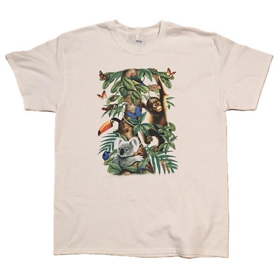 Wild Animal Shirt, Wildlife Tree of Life, (sweatshirt, Hoodie Available ...