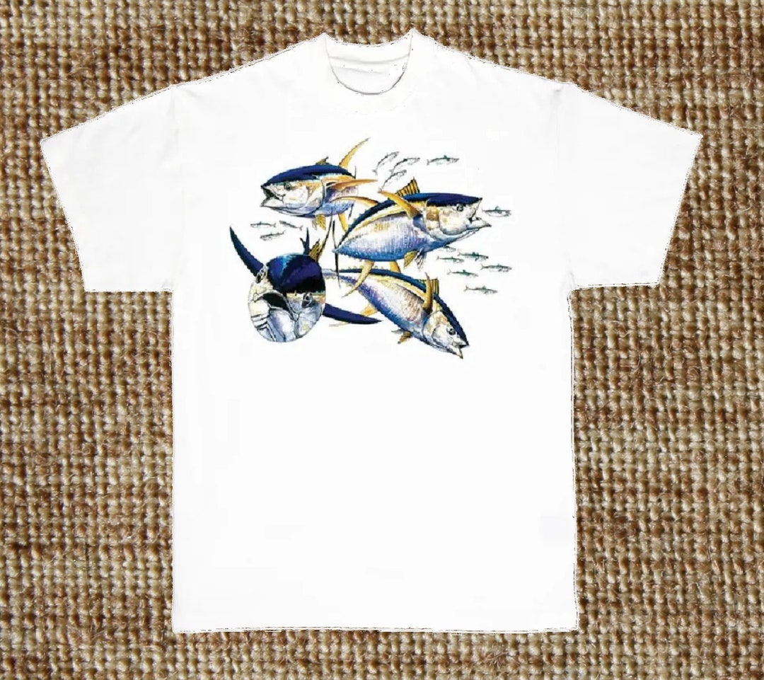 Yellowfin Tuna T Shirt, Fish Fishing, (sweatshirt, Hoodie Available on ...