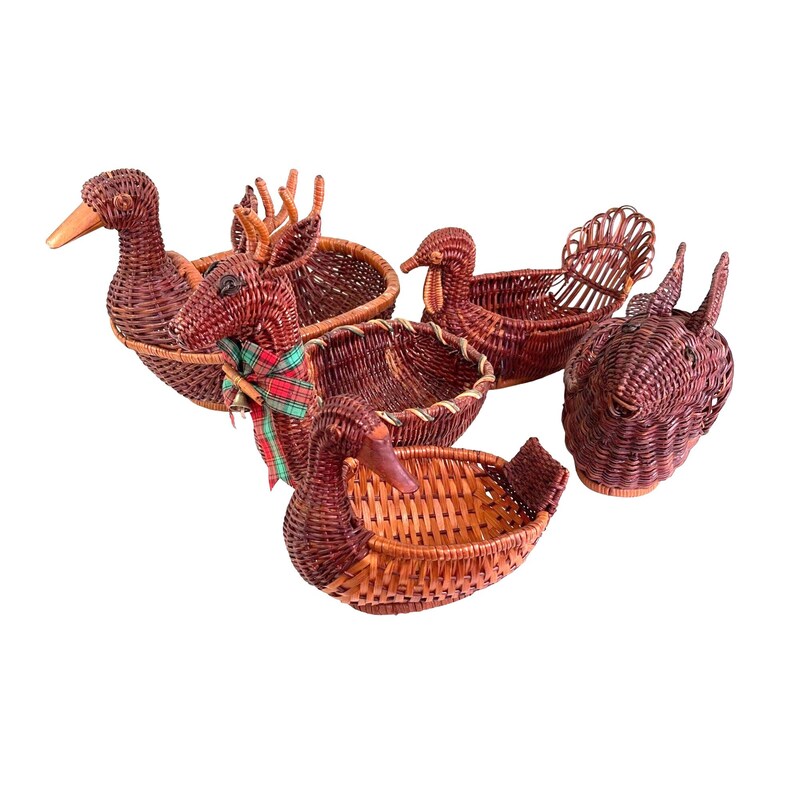 Wicker Bunny Rabbit - Etsy