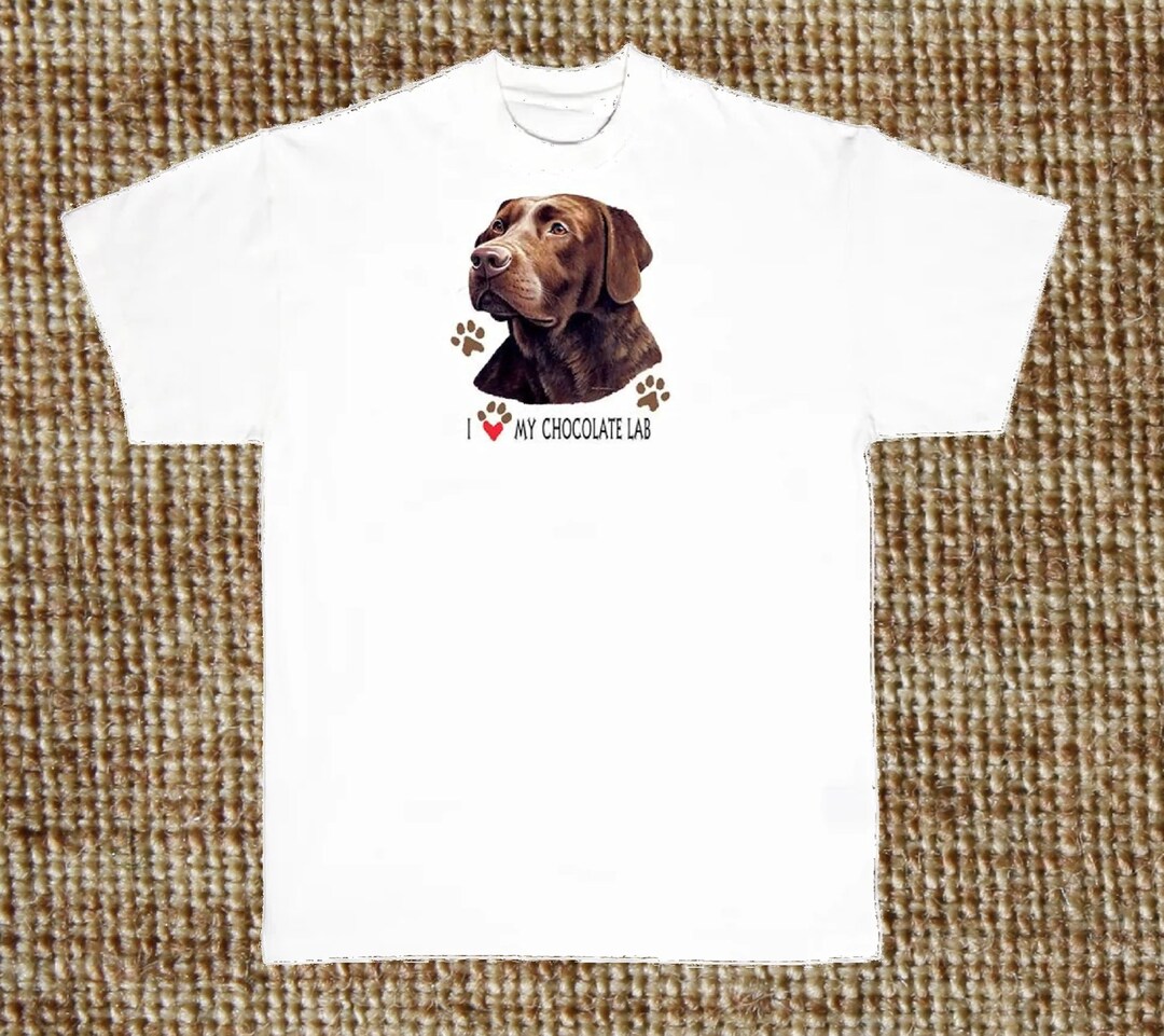 Chocolate Lab T Shirt, Labrador Retriever Love, (sweatshirt, Hoodie ...