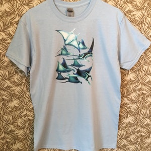 Manta Ray Stingray T Shirt,(sweatshirt, Hoodie Available on Request ...