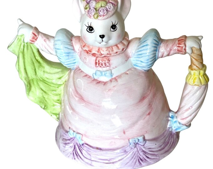 Mouse Teapot Figure the Cooks Bazaar Lady Mouse in a Gown 8.5" - Etsy