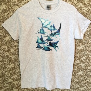 Manta Ray Stingray T Shirt,(sweatshirt, Hoodie Available on Request ...