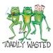 Frog Shirt, Toadily Wasted Frogs sweatshirt, Hoodie Available on ...