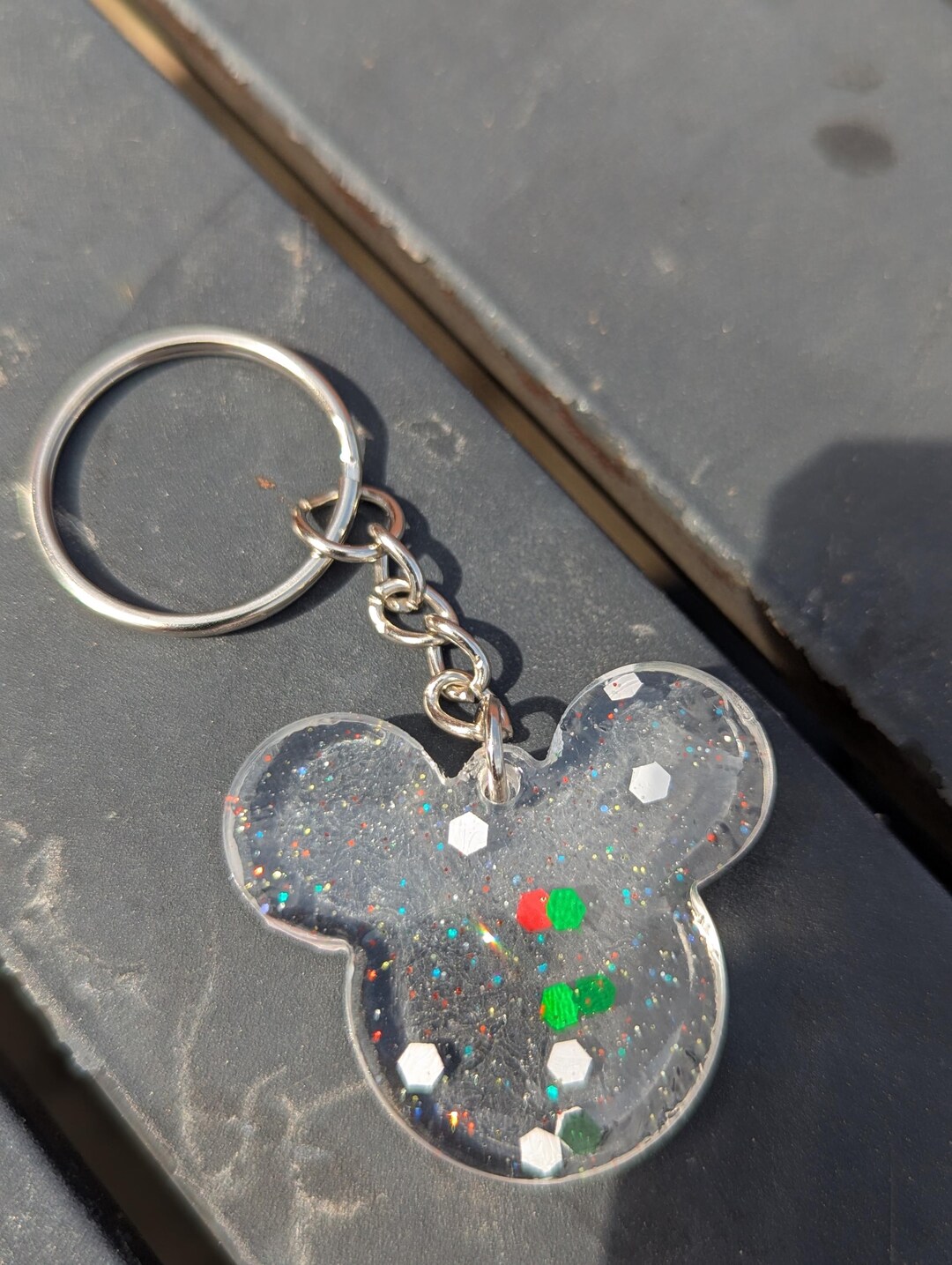 Mickey Mouse Holiday Keychains - Etsy