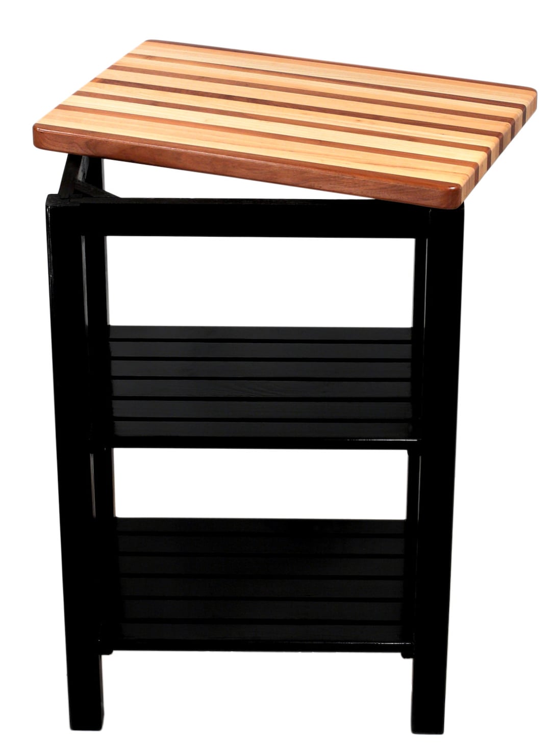 Little Mo Kitchen Island – Removable Butcherblock Top, Made in USA - Etsy