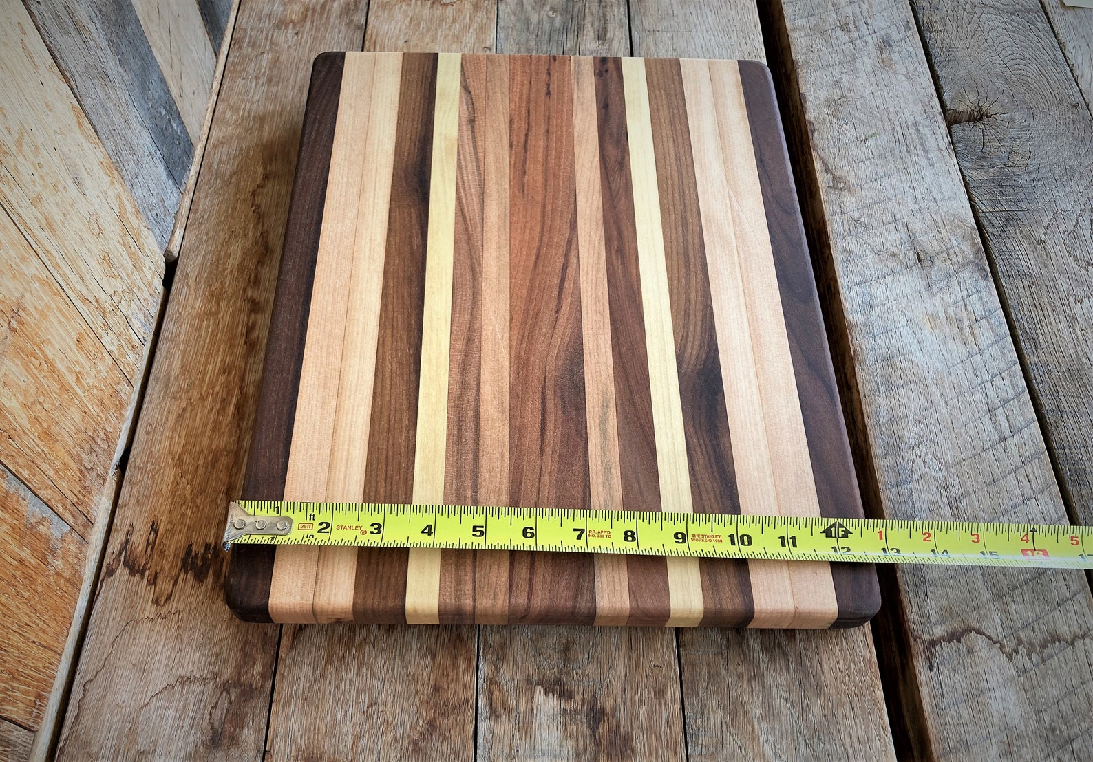 Hand Laid Hardwood Cutting Board CB-109 by Bradley Brand - Made in USA ...