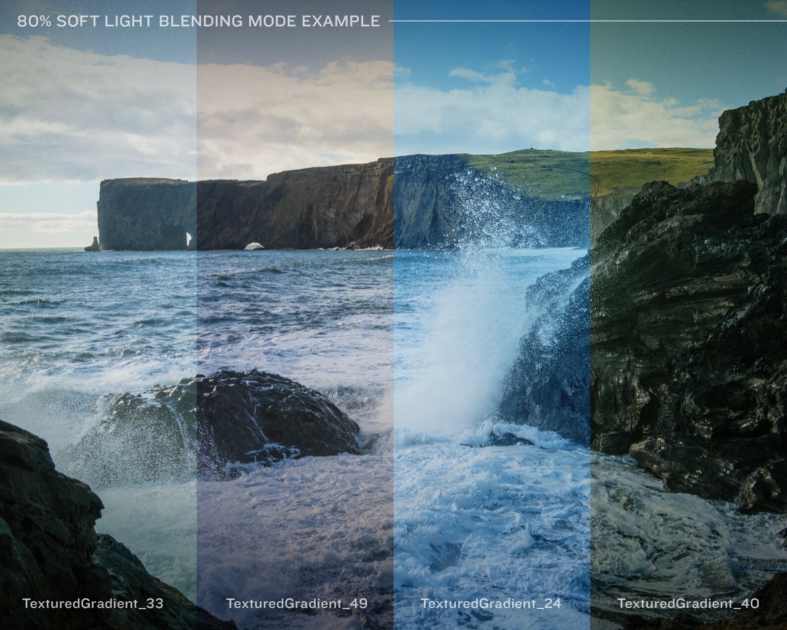 60 Natural Gradients With Textures - Etsy