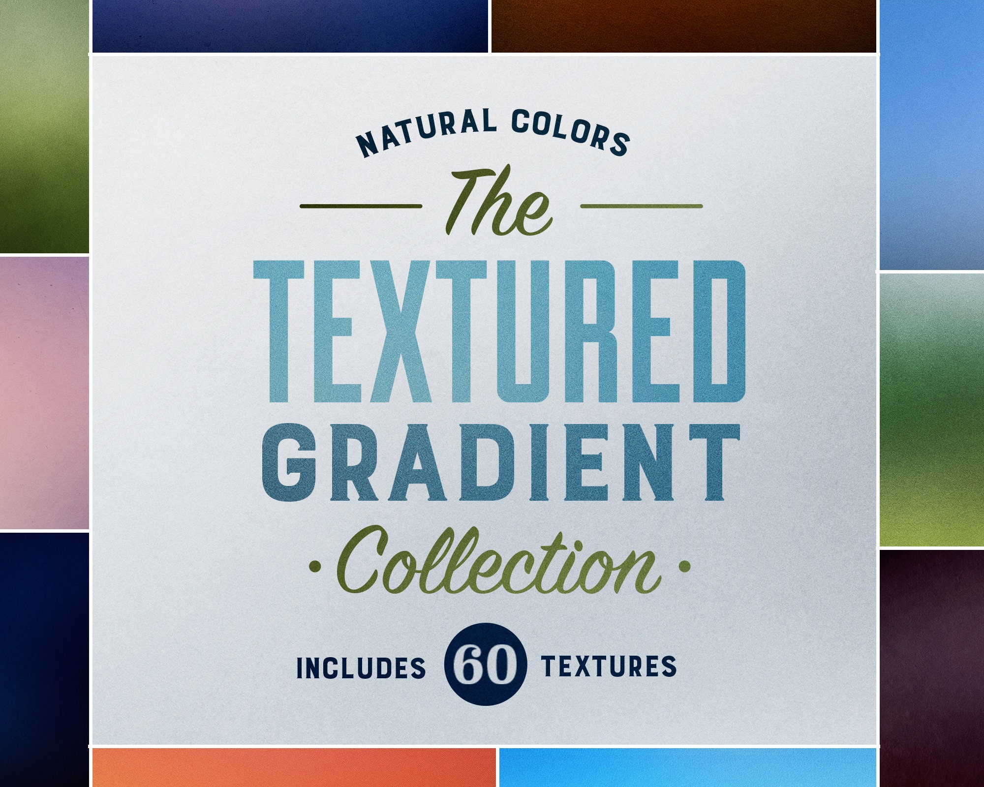 60 Natural Gradients With Textures - Etsy