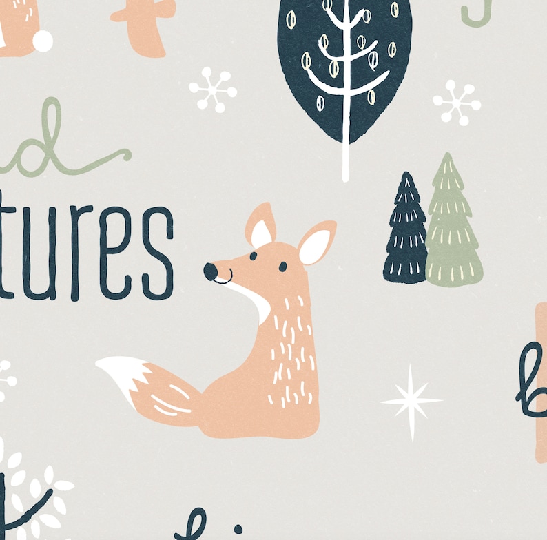 Kids Quotes Poster - Forest - Etsy