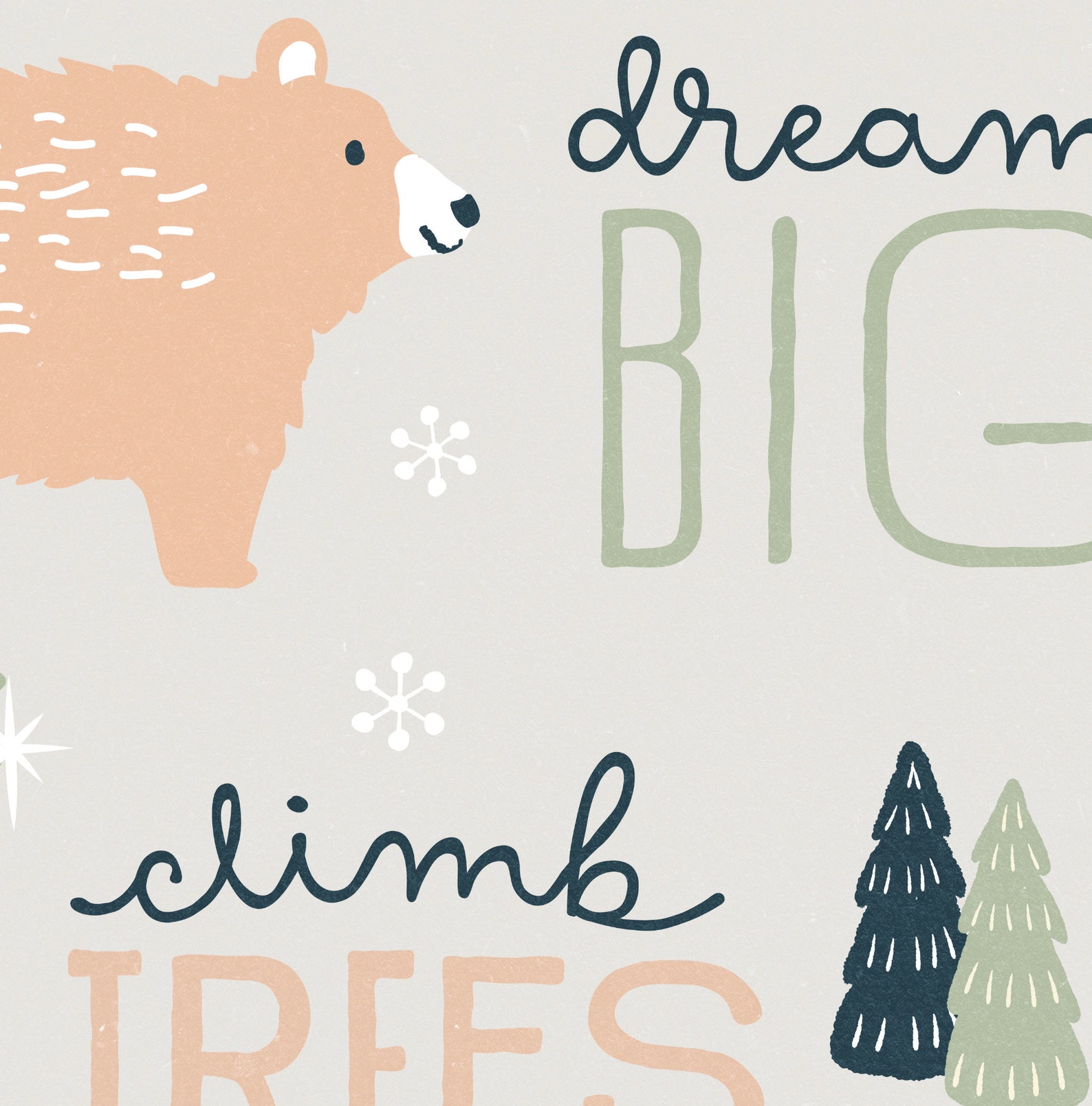 Kids Quotes Poster - Forest - Etsy