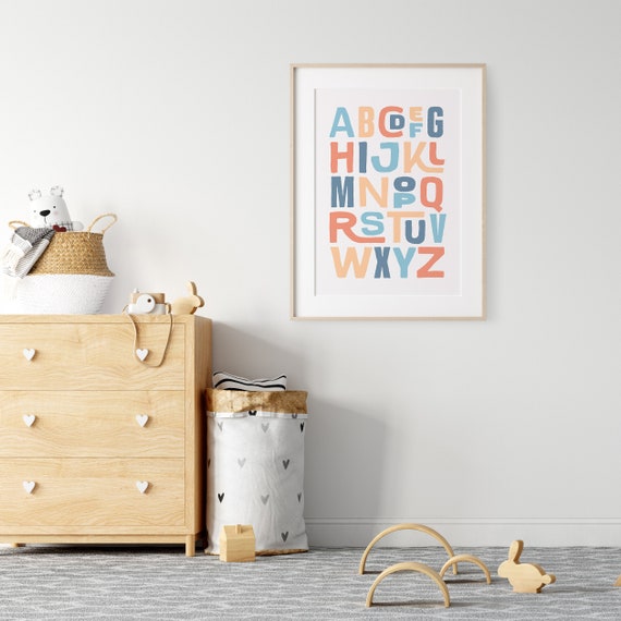 ABC Poster | Etsy