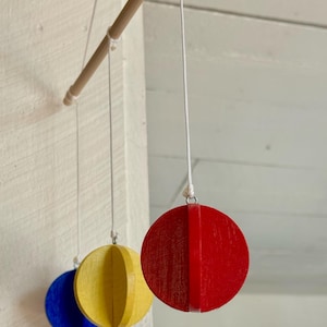 Primary Colors Mobile by Essential Montessori - Etsy