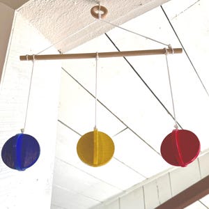 Primary Colors Mobile by Essential Montessori - Etsy