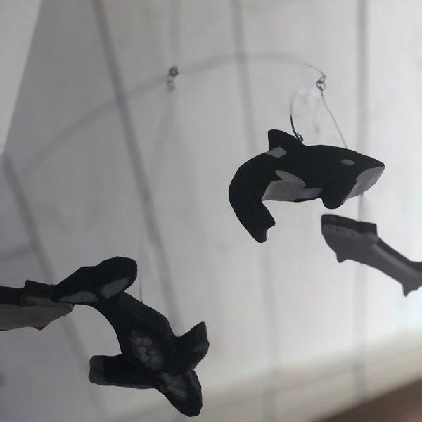Whale Mobile - Etsy