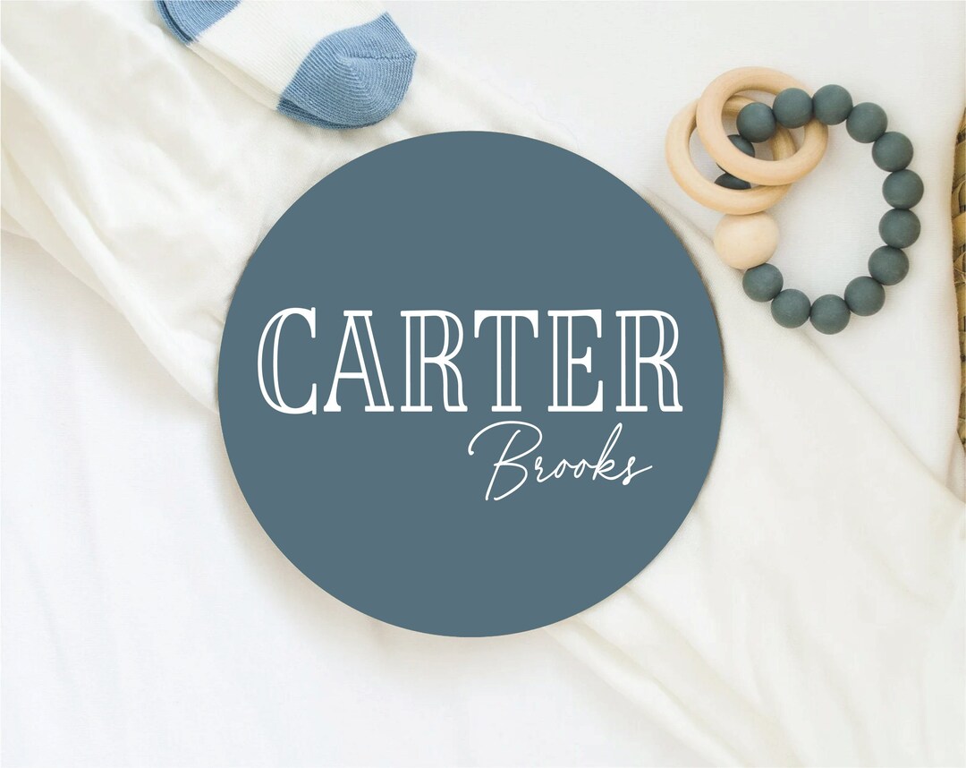 Baby Name Sign, Baby Birth Sign, Hospital Bassinet Sign, Birth ...