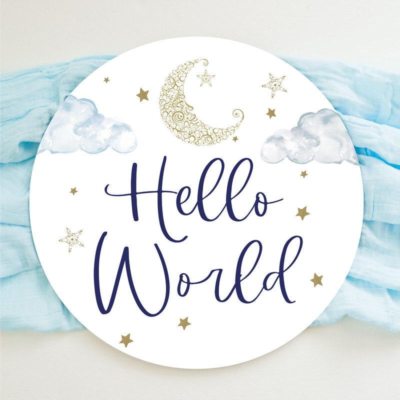 Wood Baby Sign - Etsy