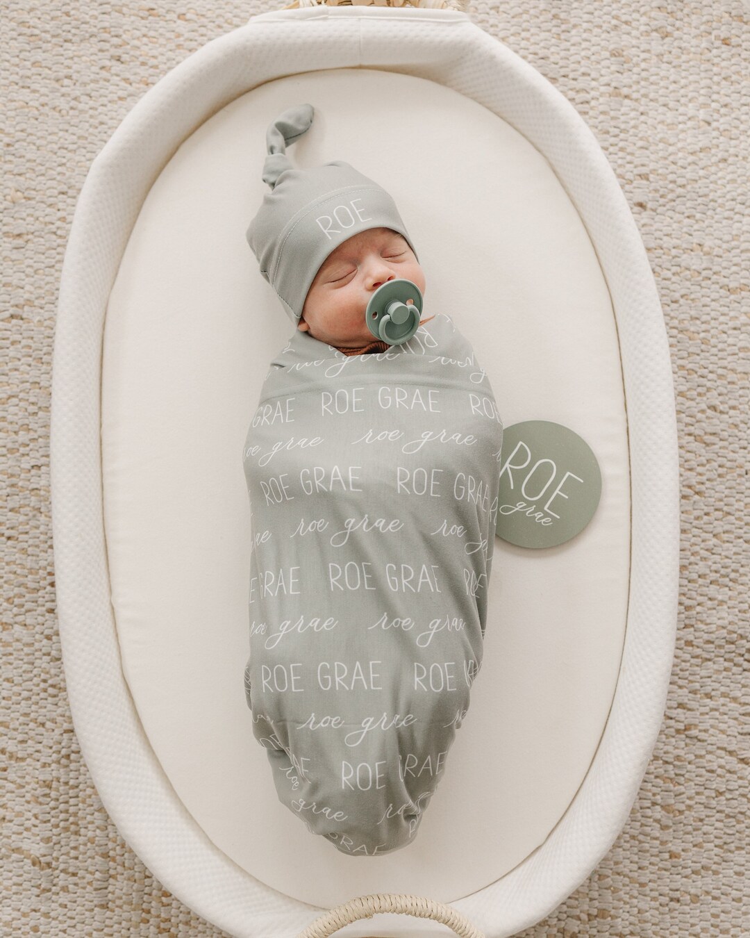 Personalized Swaddle Blanket, Optional Bundle, Newborn Coming Home ...