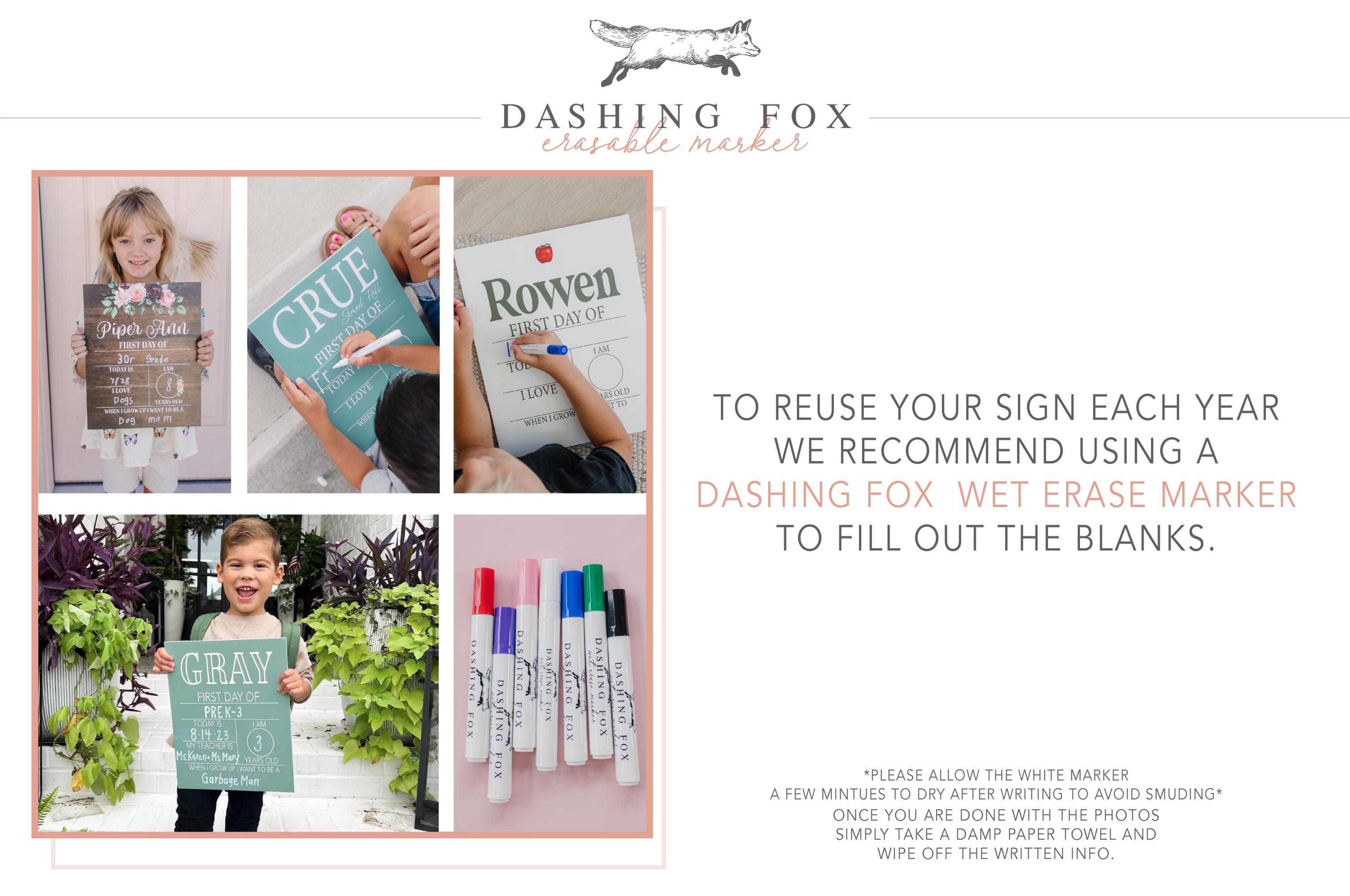 Boho Floral First Day of School Sign, Back to School Sign, Reusable ...