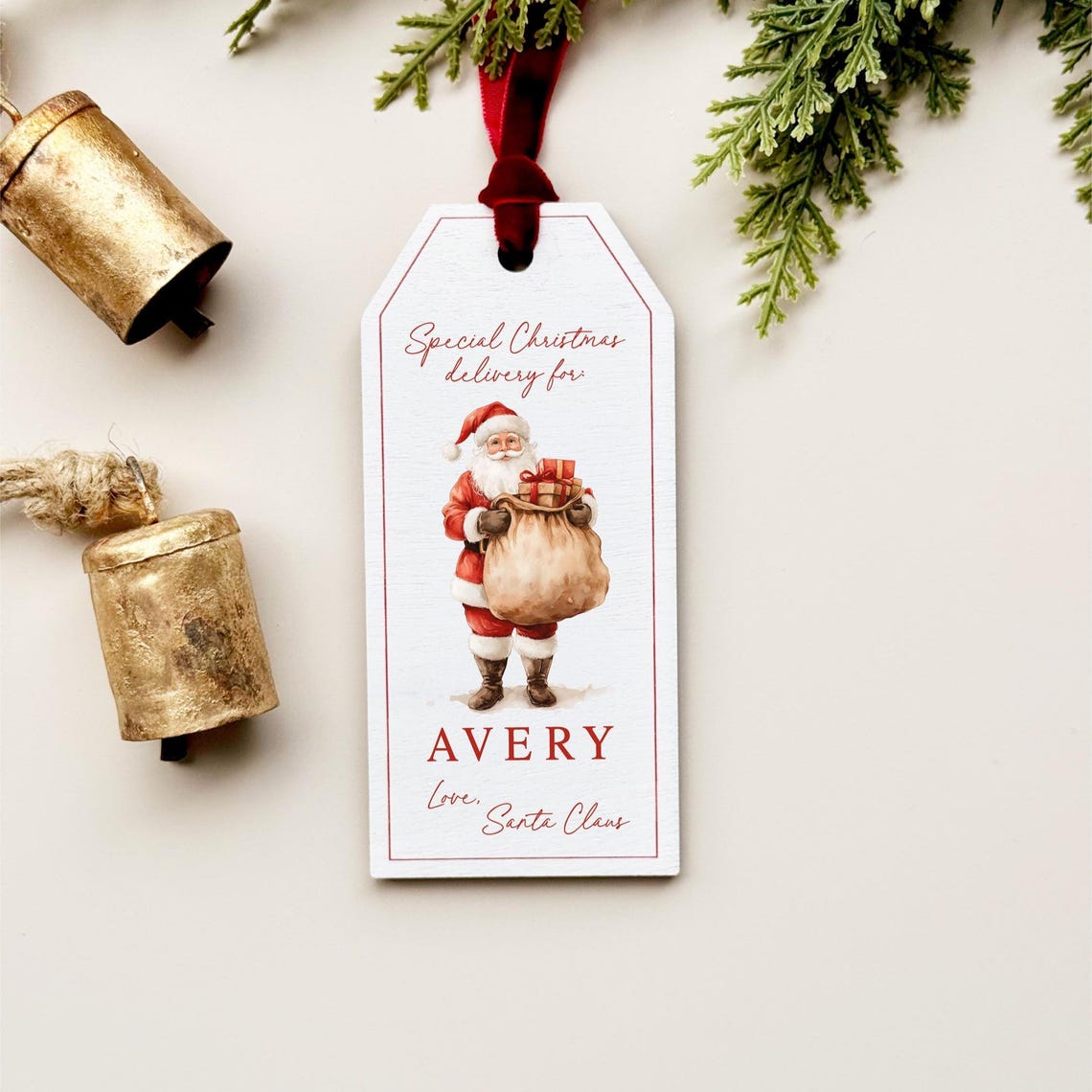 Special Delivery From Santa Tag – Personalized Gift Tag, Custom ...
