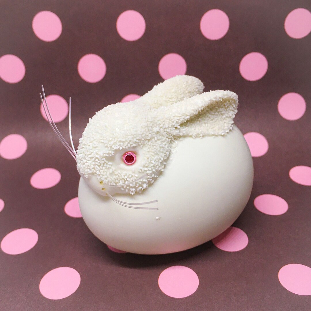 Vintage Bunny Rabbit Egg Figurine by Department 56 Snowbabies - Etsy