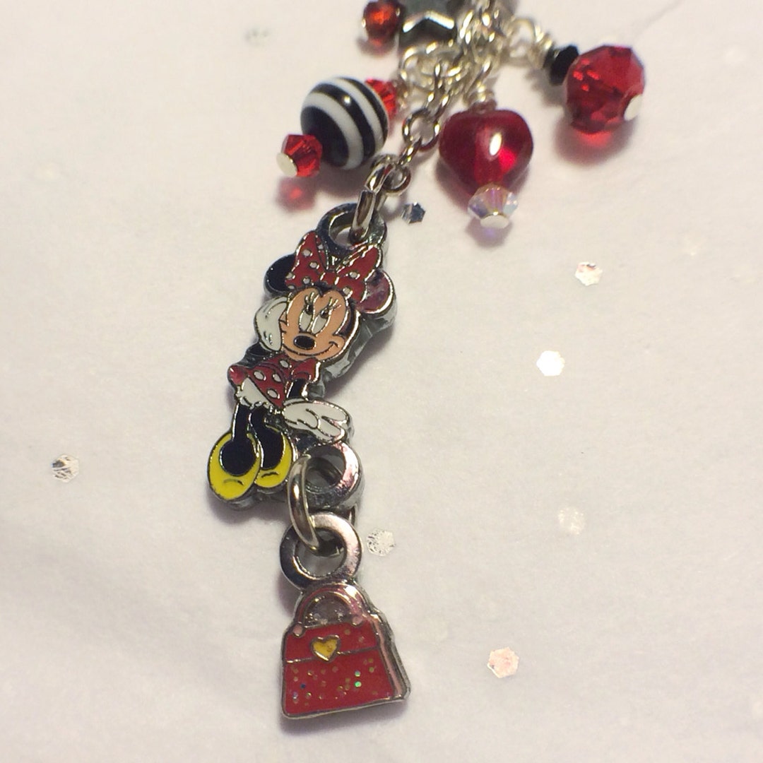 Sassy Minnie Cell Phone Charm, Dust Plug Charm, Party Favor - Etsy