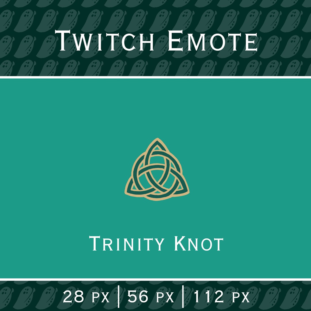 Trinity Knot Twitch Emote - Etsy