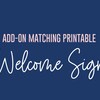 ADD ON: Printable Matching Insert Cards Coordinating Insert Cards - Etsy