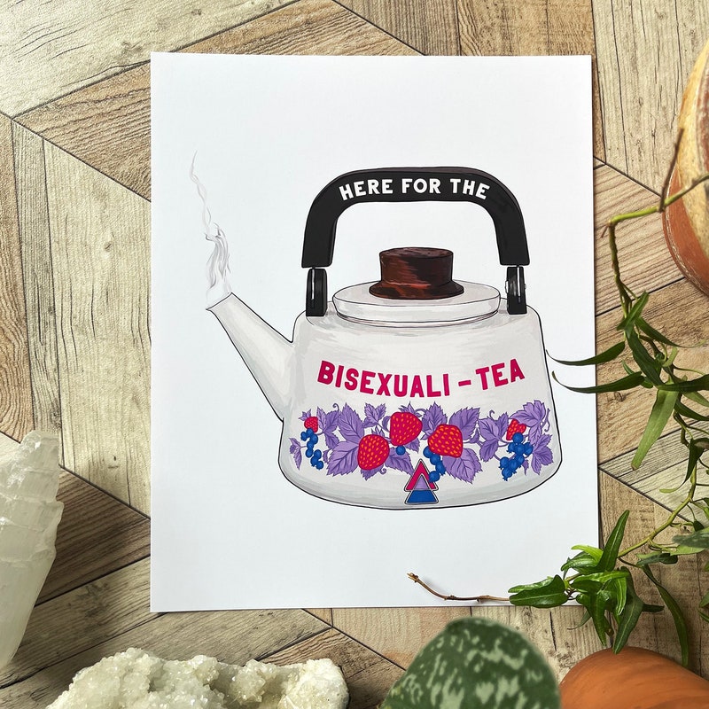 Bi Pride Poster - Etsy