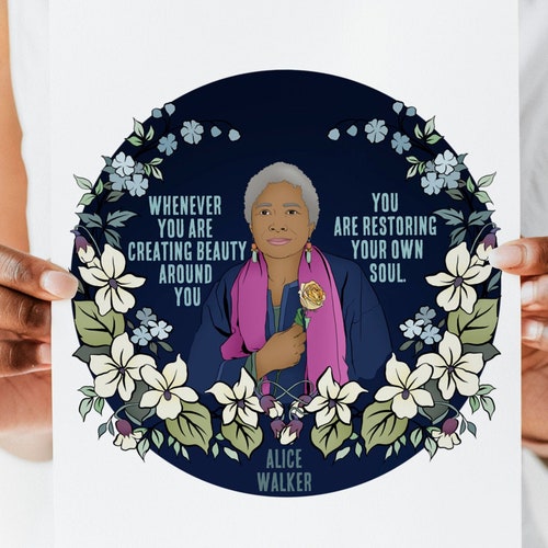 Zora Neale Hurston Poster With Quote African American Women Etsy