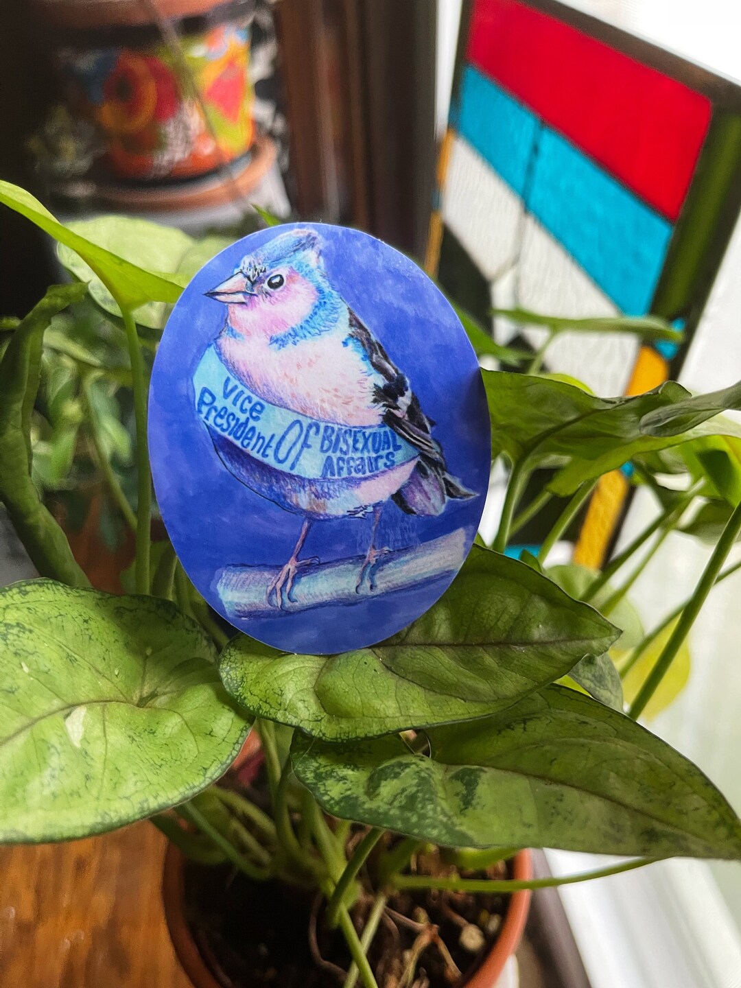 Bi Pride: Vice President of Bisexual Affairs, Pride Sticker - Etsy