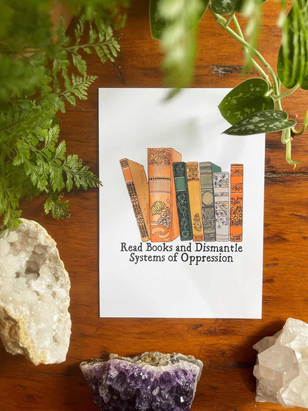 Reading Poster: Read Books and Dismantle Systems of Oppression ...