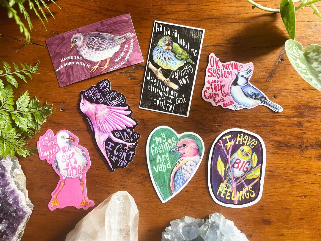 Feminist Stickers: Affirmation Sticker Pack, Quotes About Life - Etsy