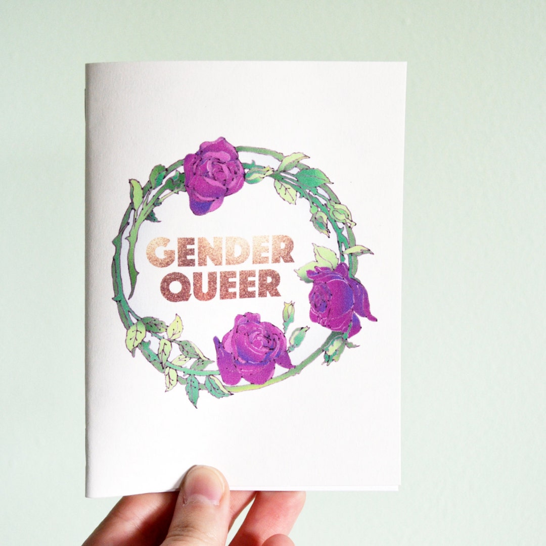 LGBTQ Notebook: Gender Queer - Etsy