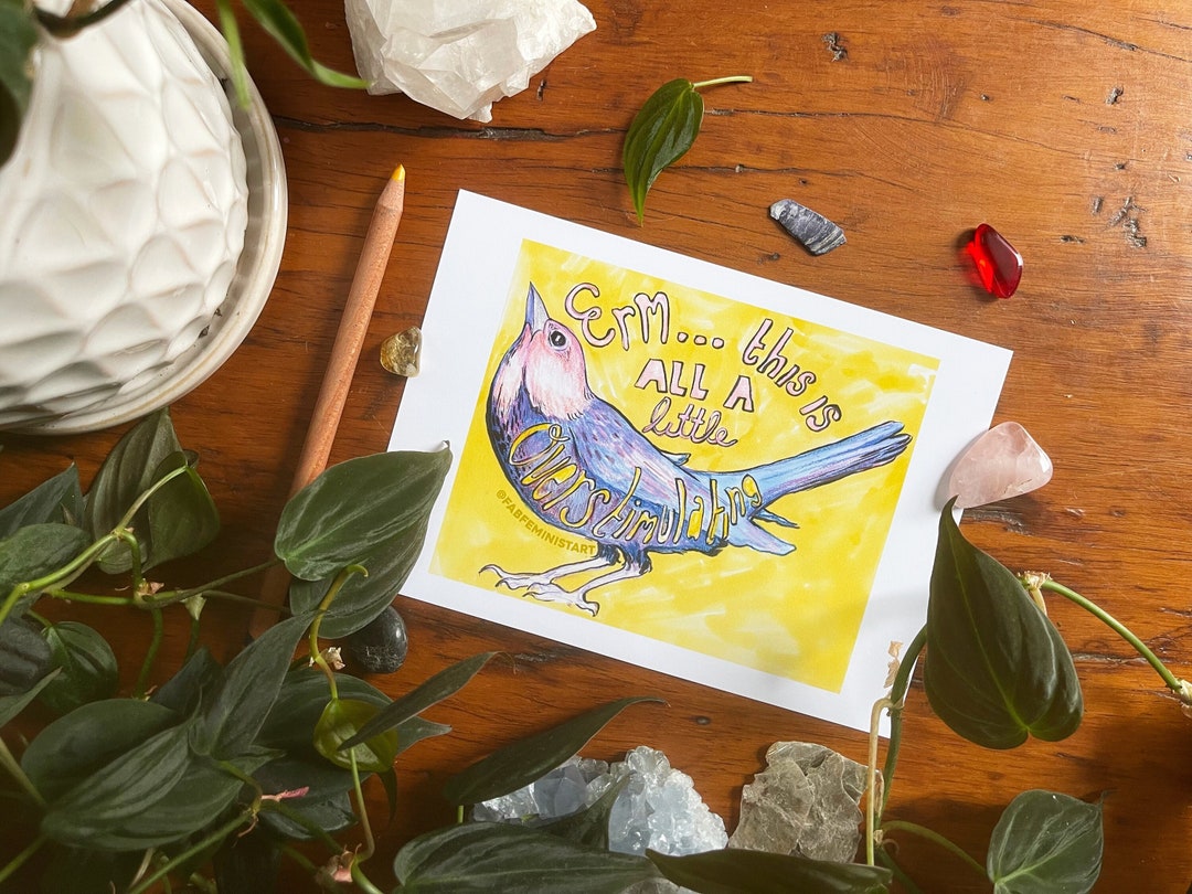 Feminism Poster: Erm This is All A Little Overstimulating, Quotes About ...