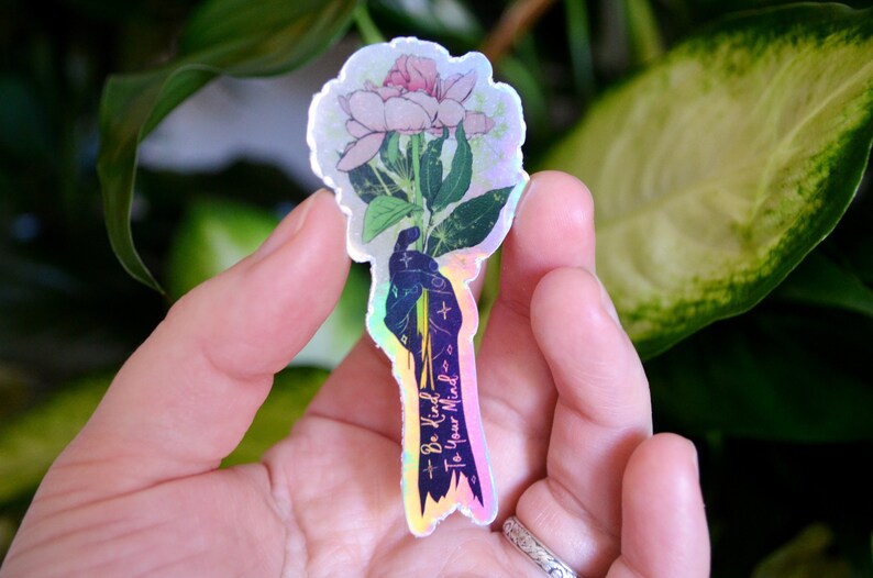 Mental Health Sticker: Be Kind to Your Mind, Self Care - Etsy