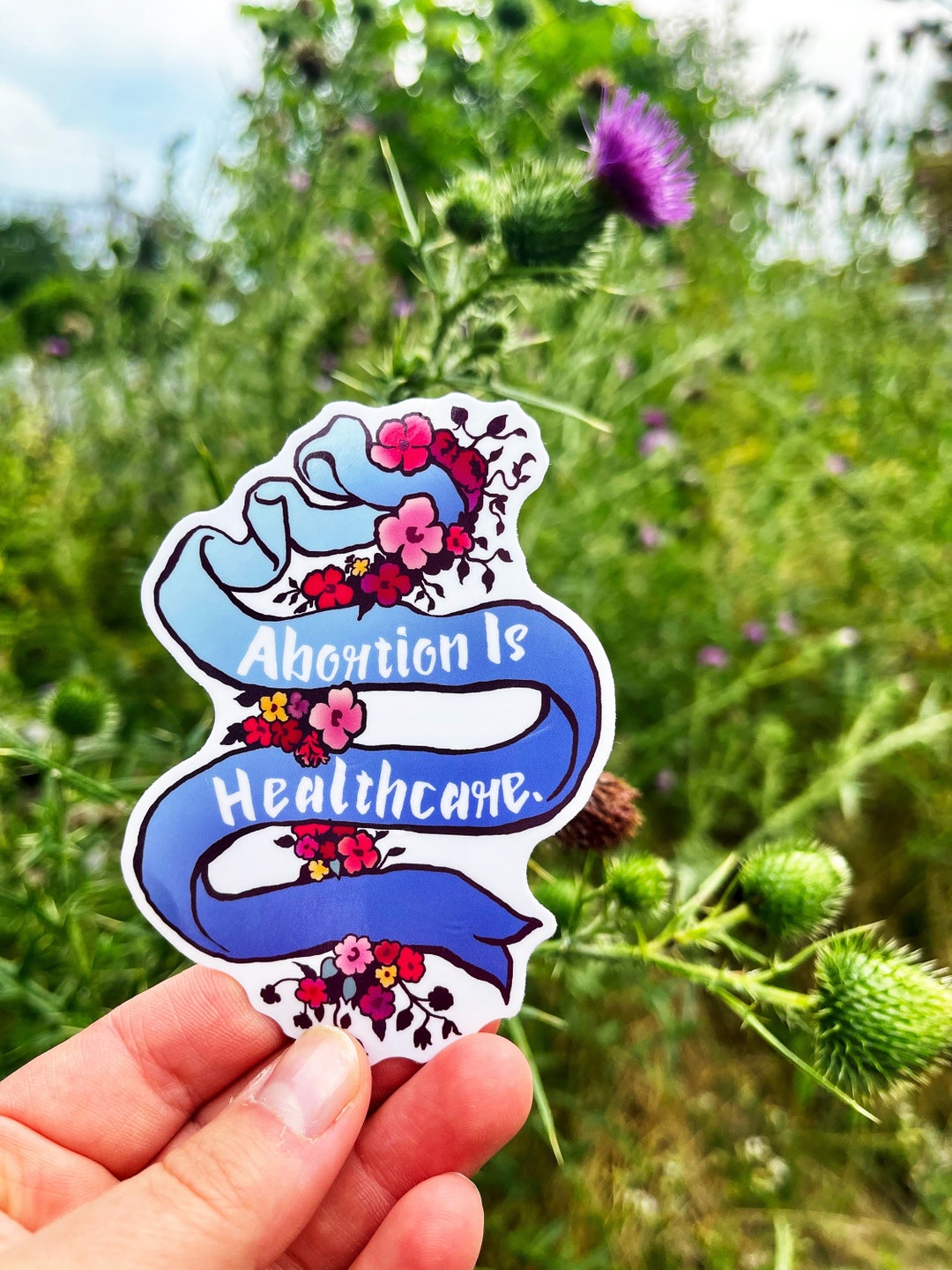 Pro Choice Sticker: Abortion is Healthcare, Feminist Stickers - Etsy