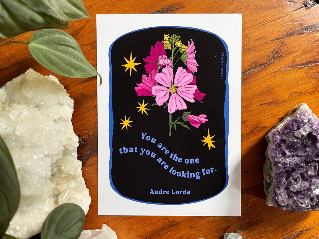 Audre Lorde Matte Vertical Posters, Empowering Feminist Room Decor ...