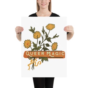 Queer Art: Queer Magic, Intersectional Feminism, Queer Pride, Lgbtq - Etsy