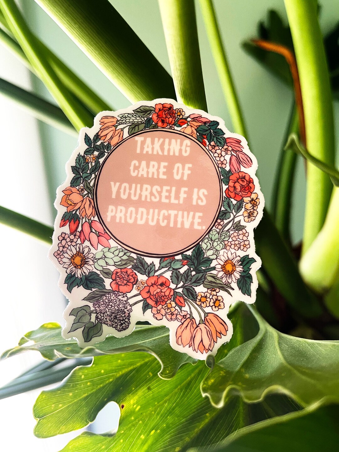 Self Care Stickers: Taking Care of Yourself is Productive, Feminist ...
