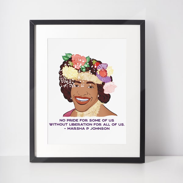Marsha P Johnson - Etsy