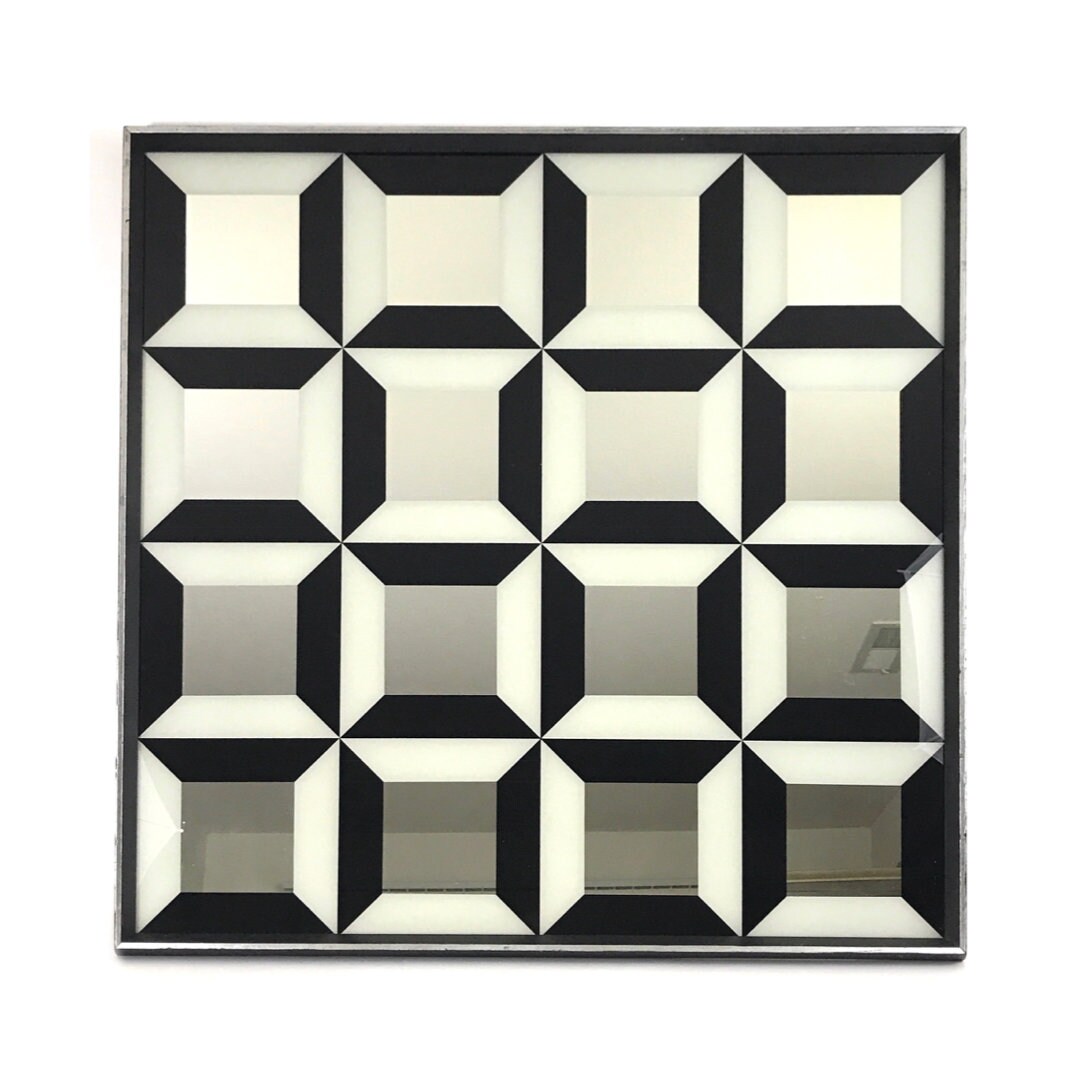 Mid Century Modern Verner Panton Style Optical Illusion - Etsy