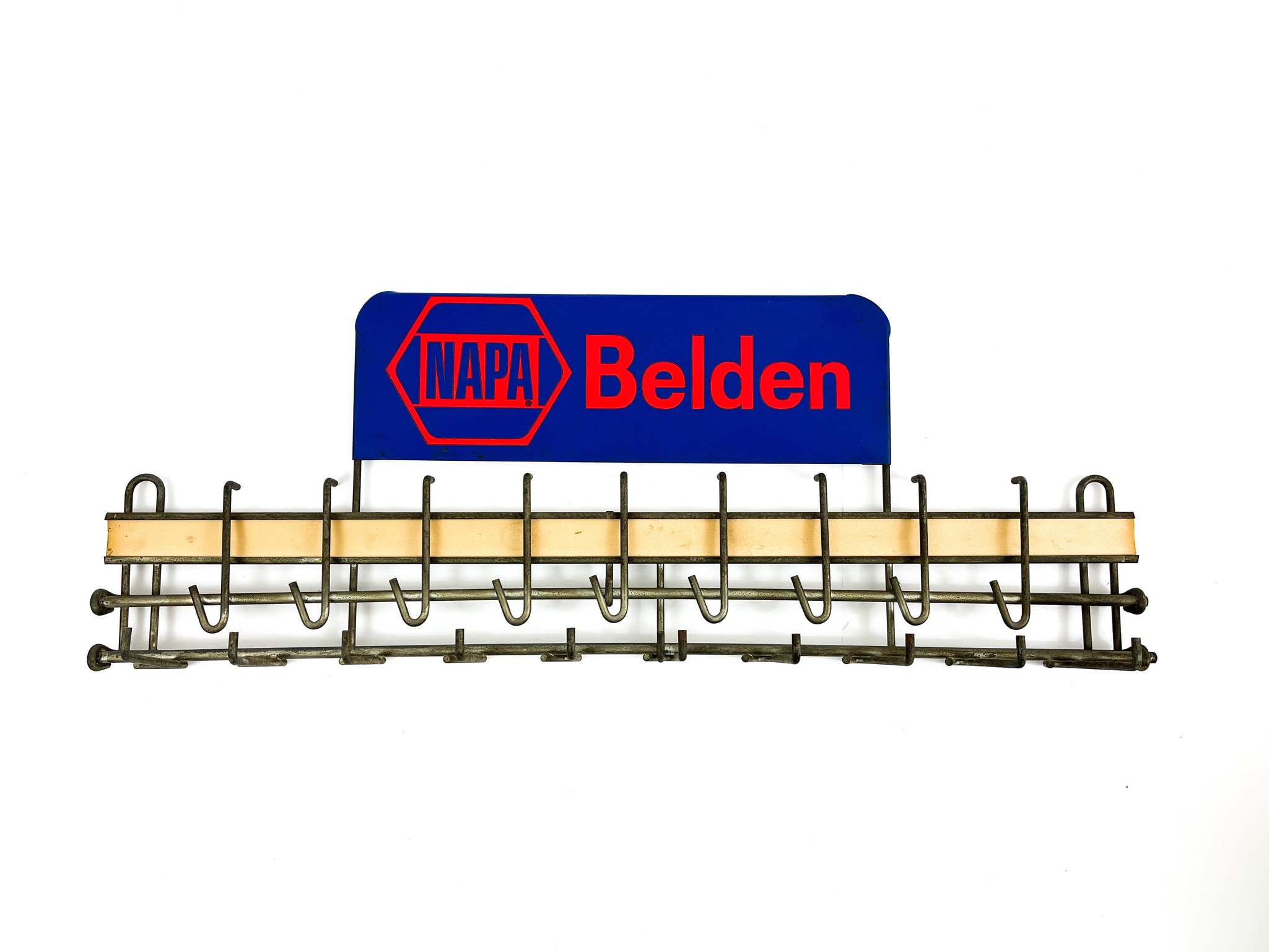 Vintage NAPA Auto Parts Organization Wall Rack — Coastline Vintage