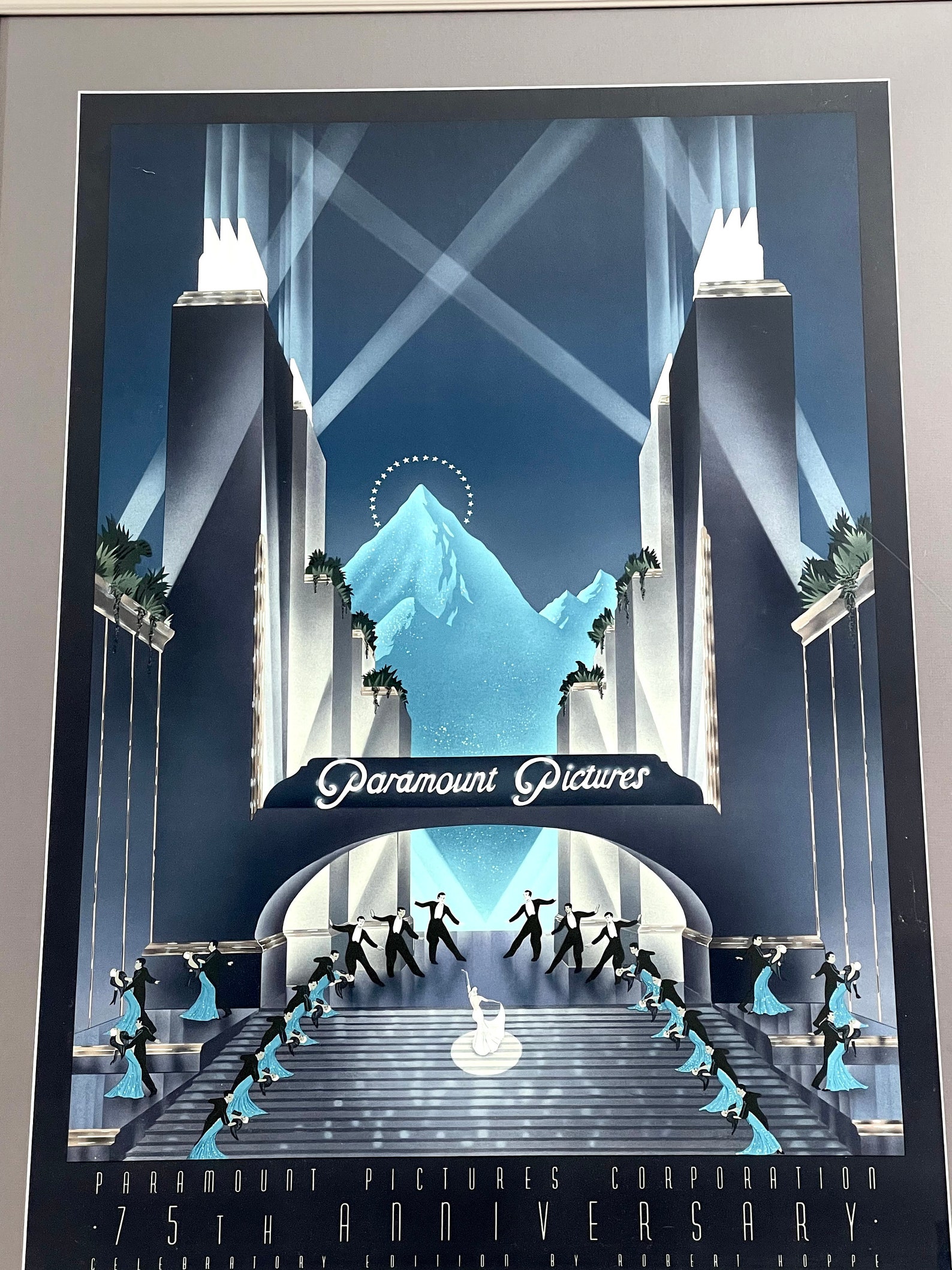 Paramount Pictures 75th Anniversary Poster Robert Hoppe - Etsy