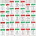Printable Christmas Holiday Taboo Game Cards Instant Download Game ...