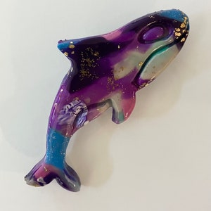 Killer Whale Brooch Killer Whale Pin Killer Whale Jewelry Whale Brooch ...