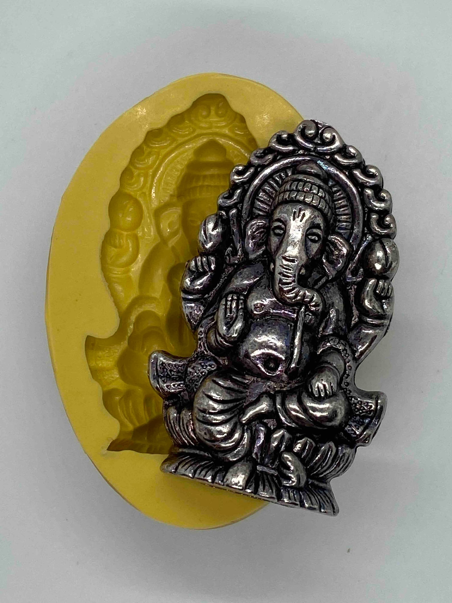 GANESHA HINDU ELEPHANT Flexible Mold - Great for Pendant! - Etsy