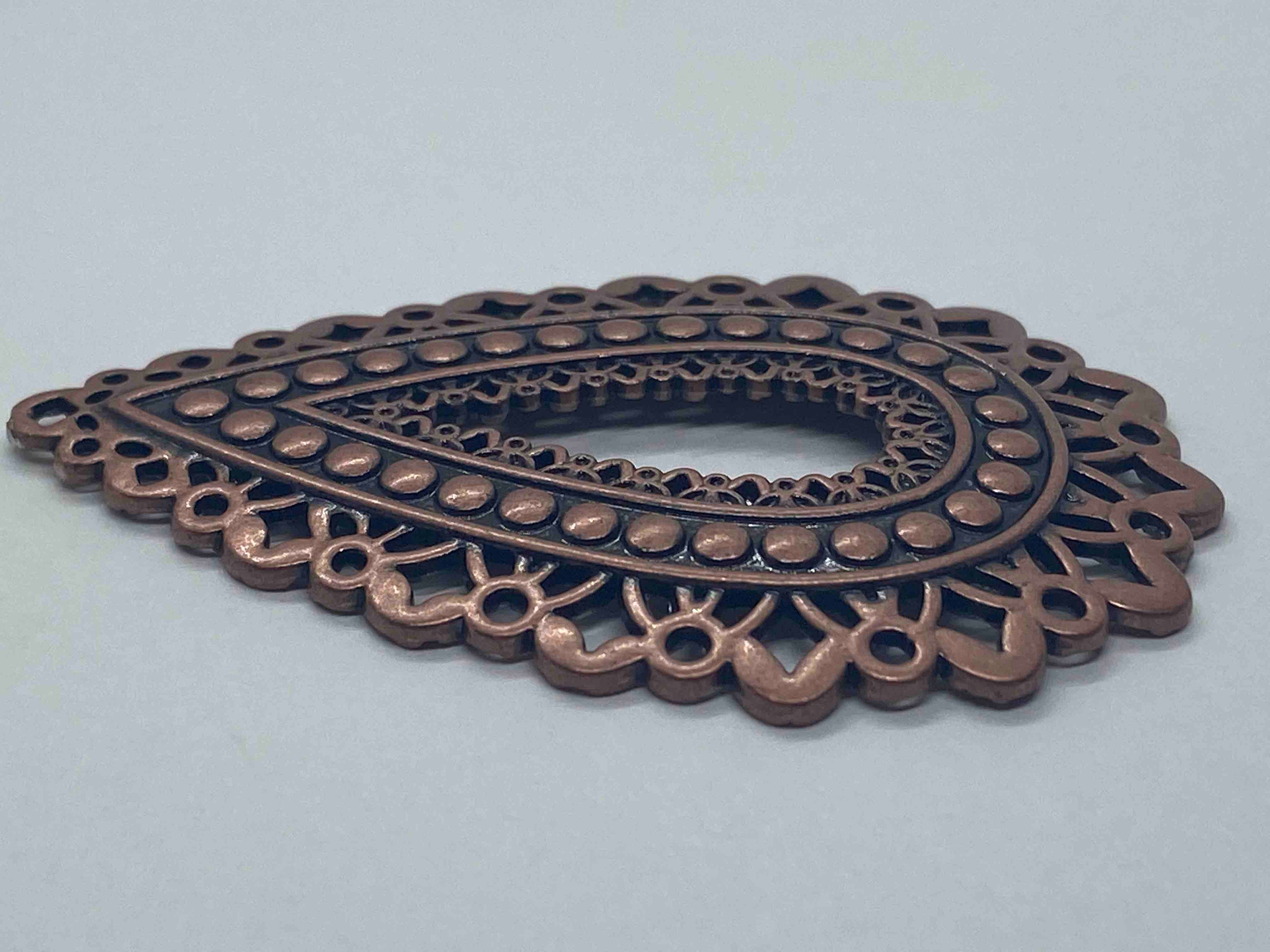 DECORATIVE-EDGED TEARDROP Flexible Mold - Etsy