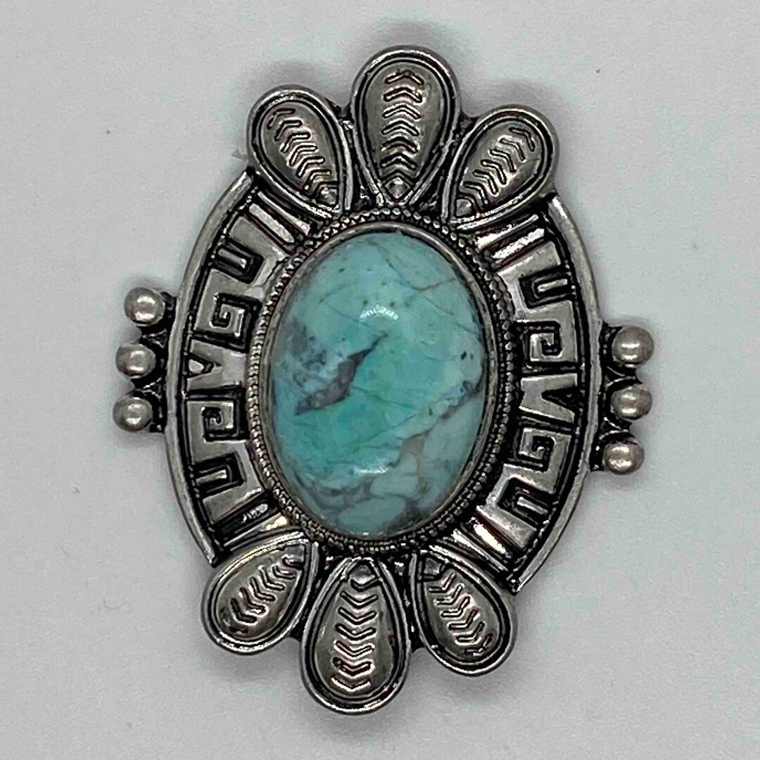 SOUTHWESTERN-STYLE CONCHO With Teardrop Beaded Edge Flexible Mold ...