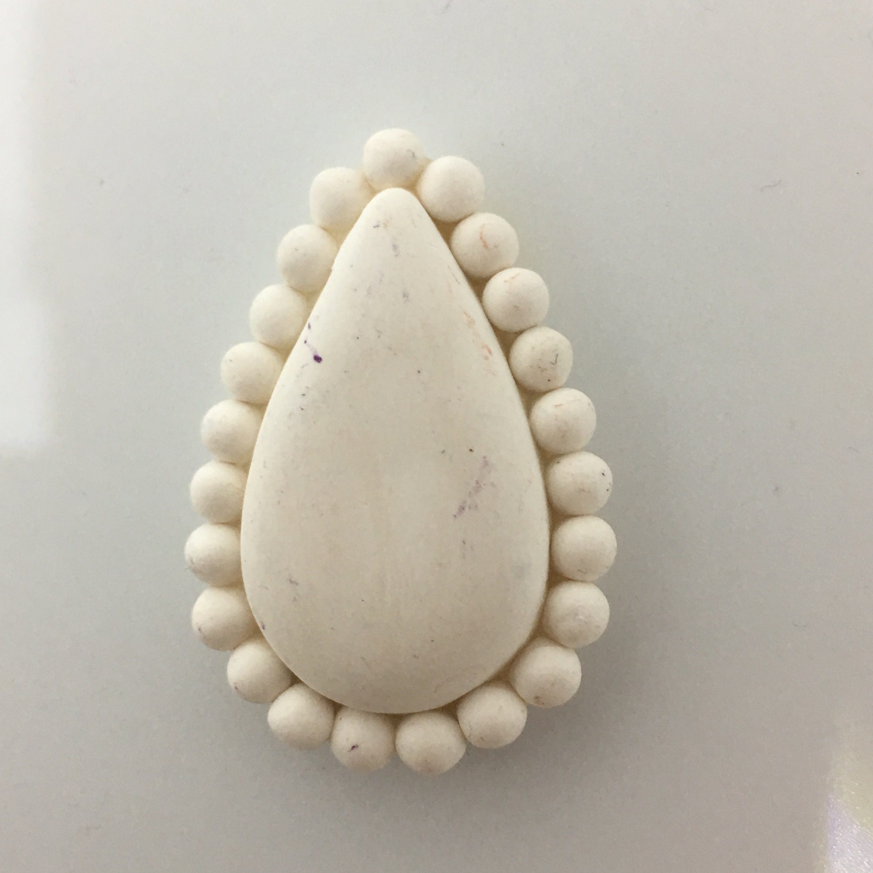 BEADED TEARDROP Flexible Mold - Three Sizes Available or Request Custom ...
